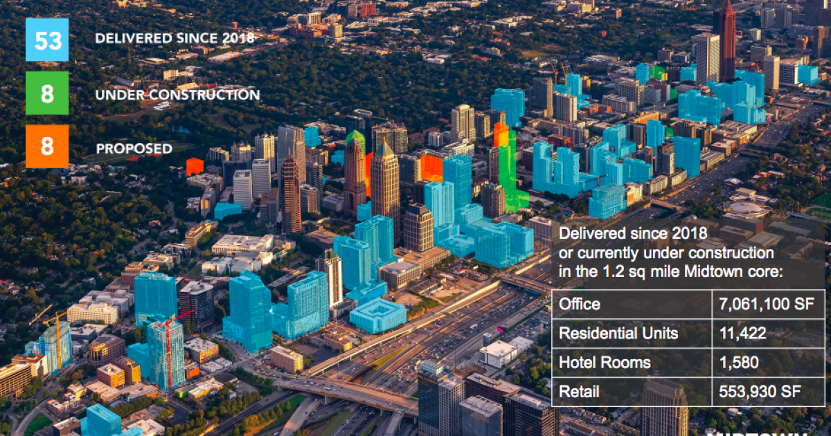 What $10B in new Midtown ATL development looks like | Urbanize Atlanta